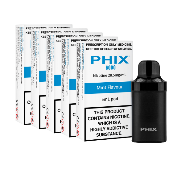 Phix 6000 5 Pack Pods (5 x 5ml) – Tabuu