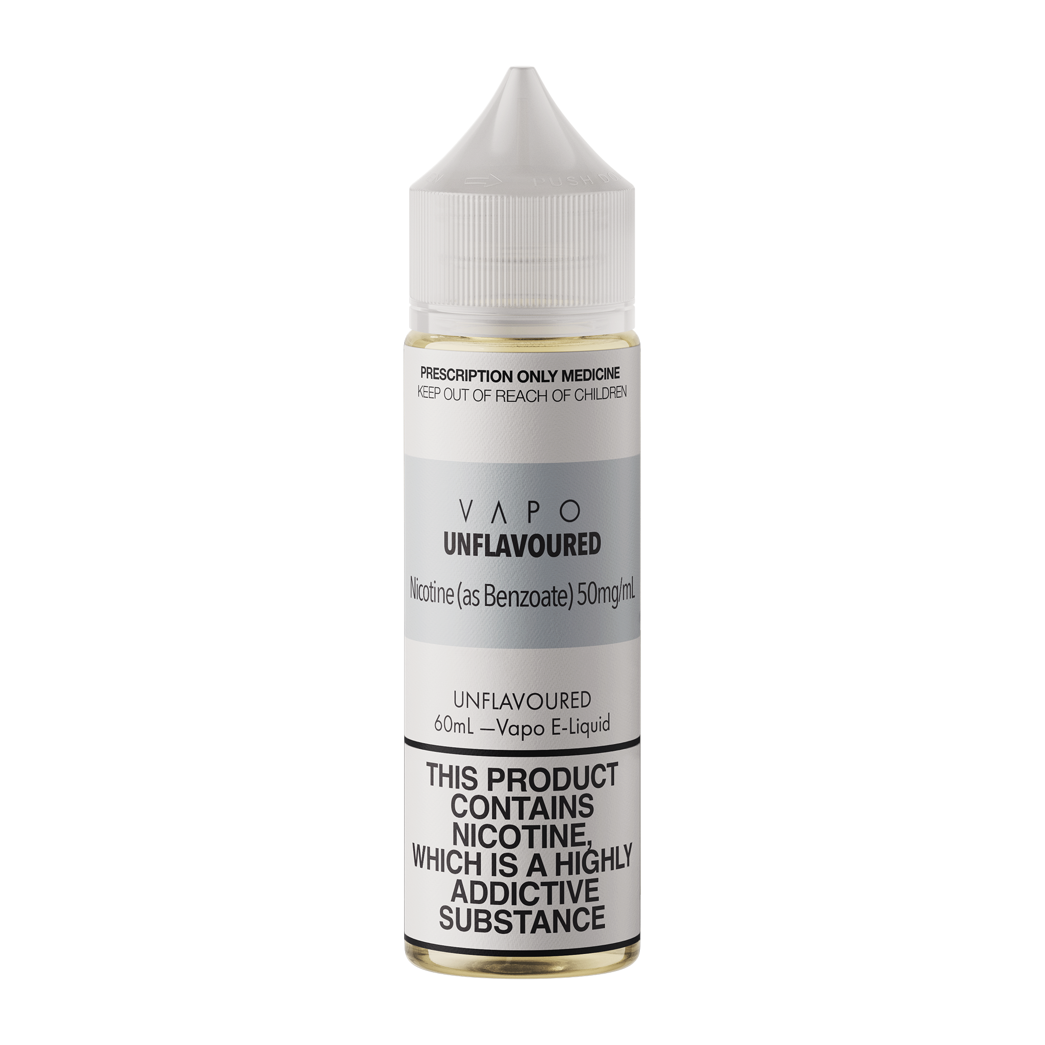 VAPO Unflavoured Salts (1 x 60ml) – Tabuu