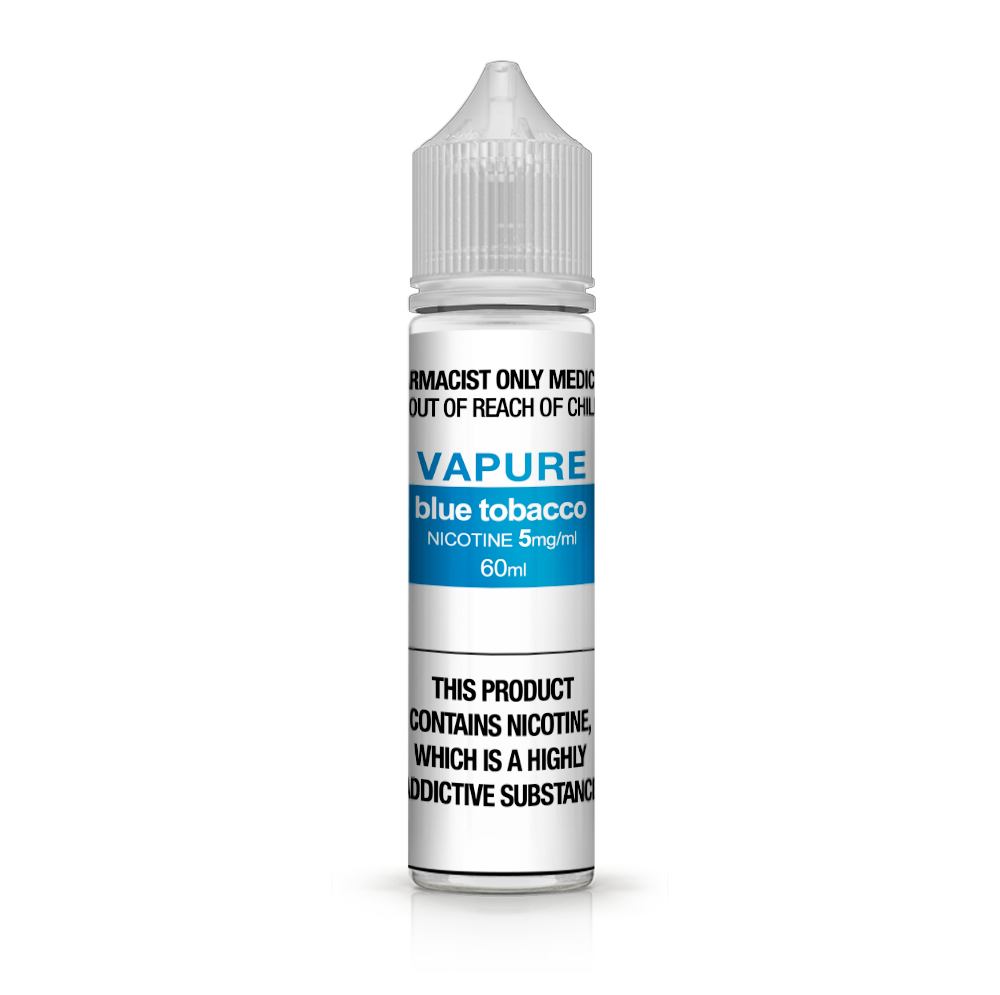 VAPURE Blue Tobacco Freebase (1 x 60ml) – Tabuu